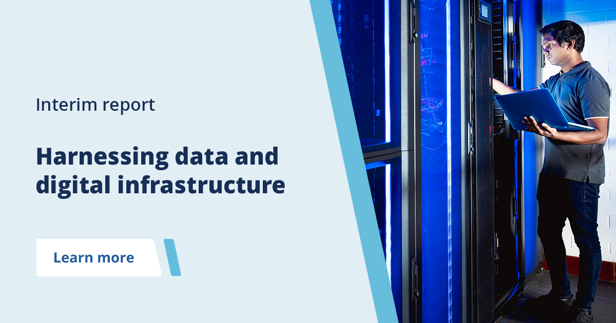 Interim report - Harnessing data and digital technology | Productivity ...