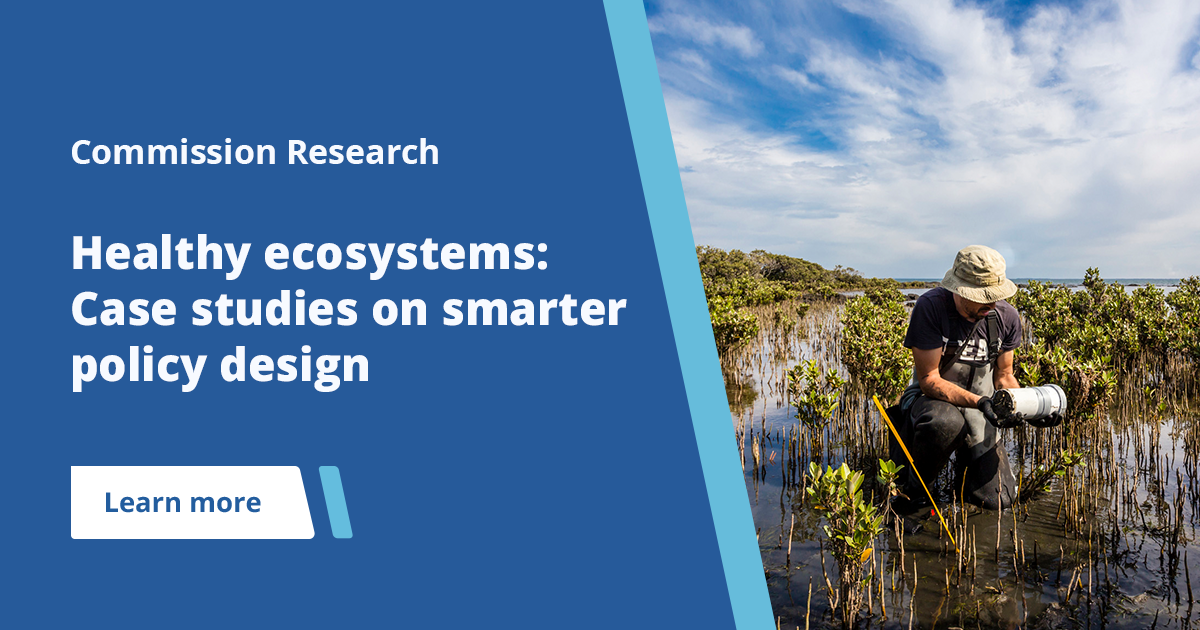 Healthy Ecosystems Case Studies On Smarter Policy Design Research